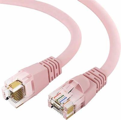 EJE 1m à 100m câble rose Cat6 Rj45 Cat 6 câble Ethernet avec patch Internet